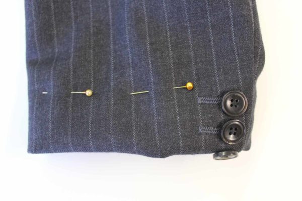 Tutorial - Shortening a mitred cuff | Dot To Dot Studio