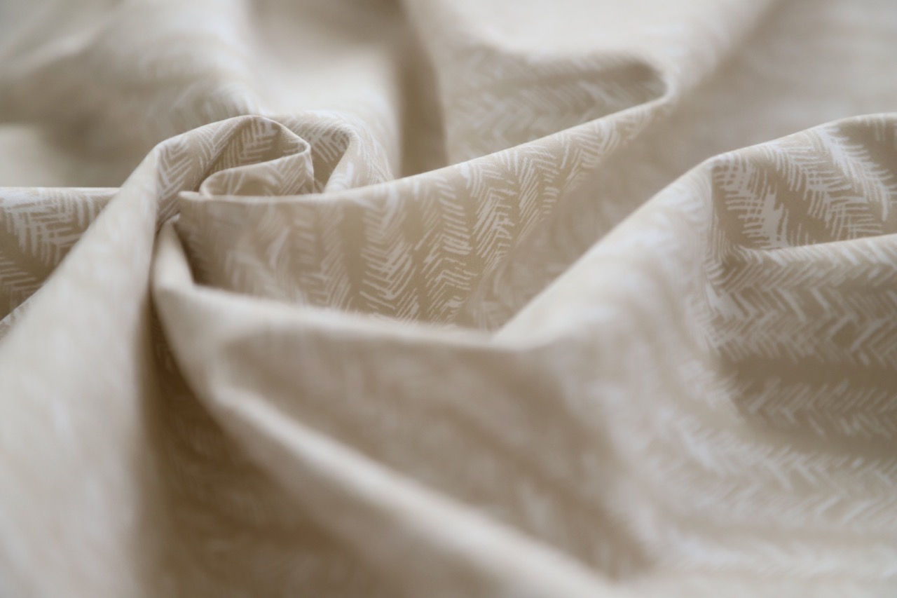 Basket Weave Print - AGF Poplin - Dot To Dot Studio