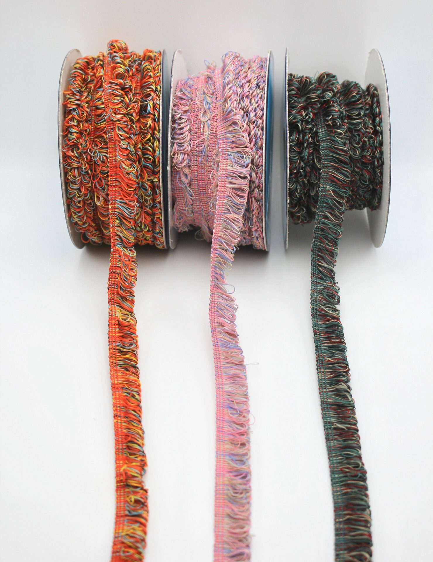 Very Fine Looped Fringe - 15mm Wide - Dot To Dot Studio