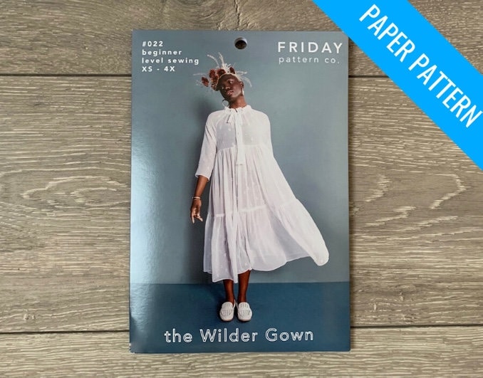 Friday Pattern Company - Wilder Gown - Dot To Dot Studio