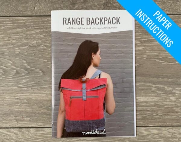 Range Backpack Paper Sewing Pattern- Noodlehead Patterns - Dot To Dot Studio