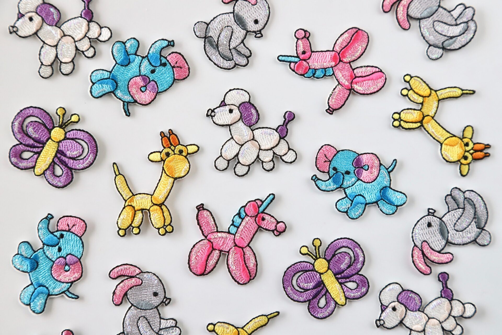 Balloon Animal Patches - Dot To Dot Studio
