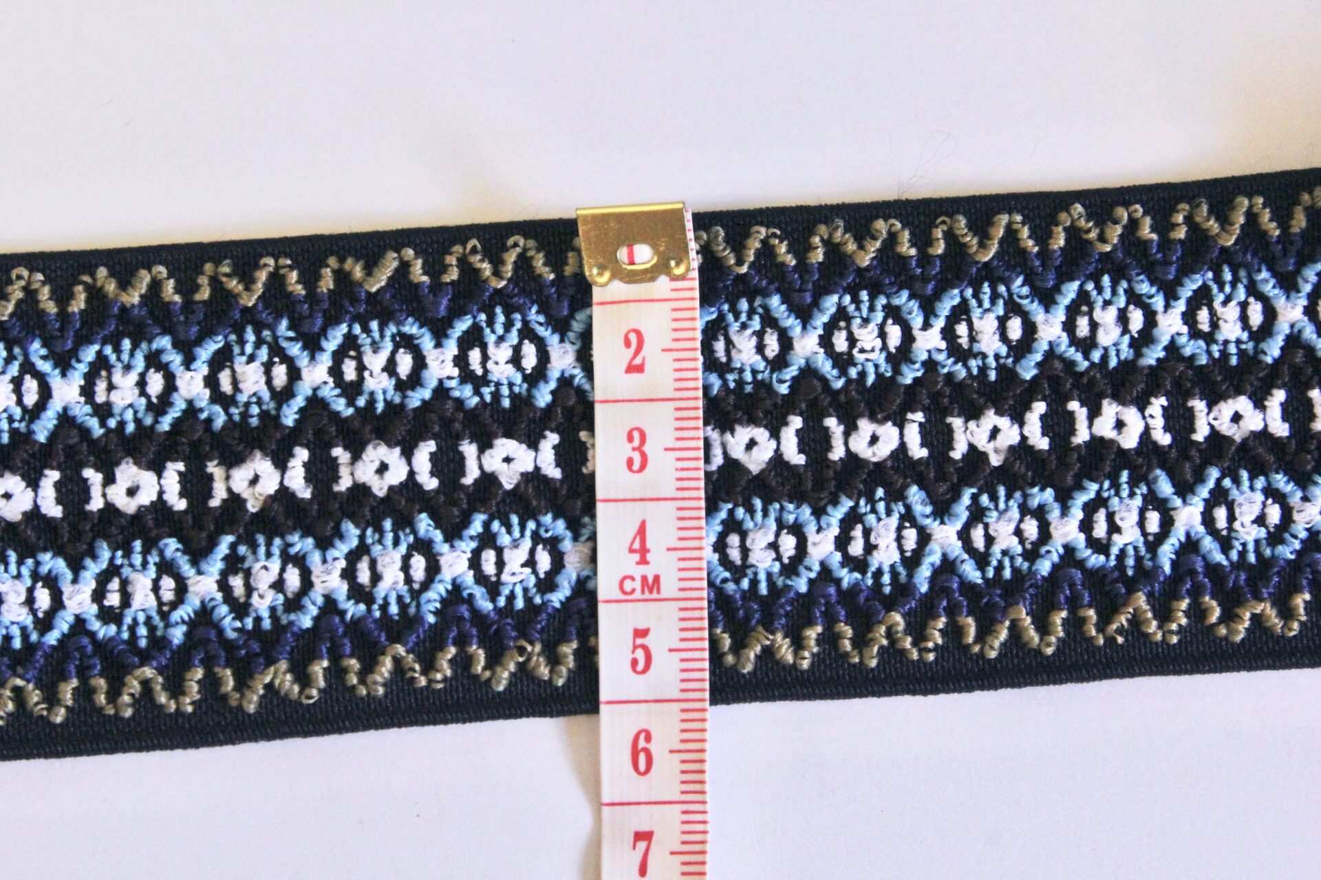 Woven Design Elastic - 50mm Elastic | Dot To Dot Studio