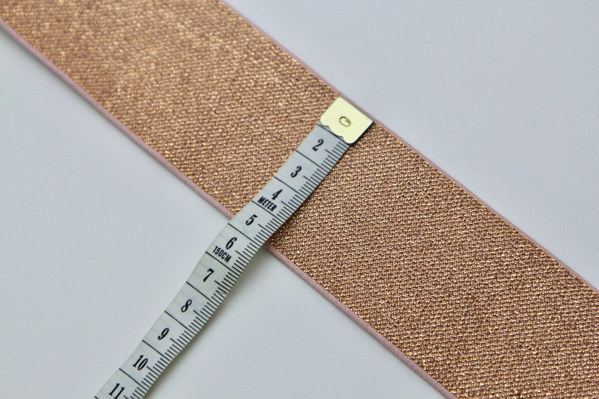 Rose Gold Metallic Elastic - 50mm & 25mm | Dot To Dot Studio