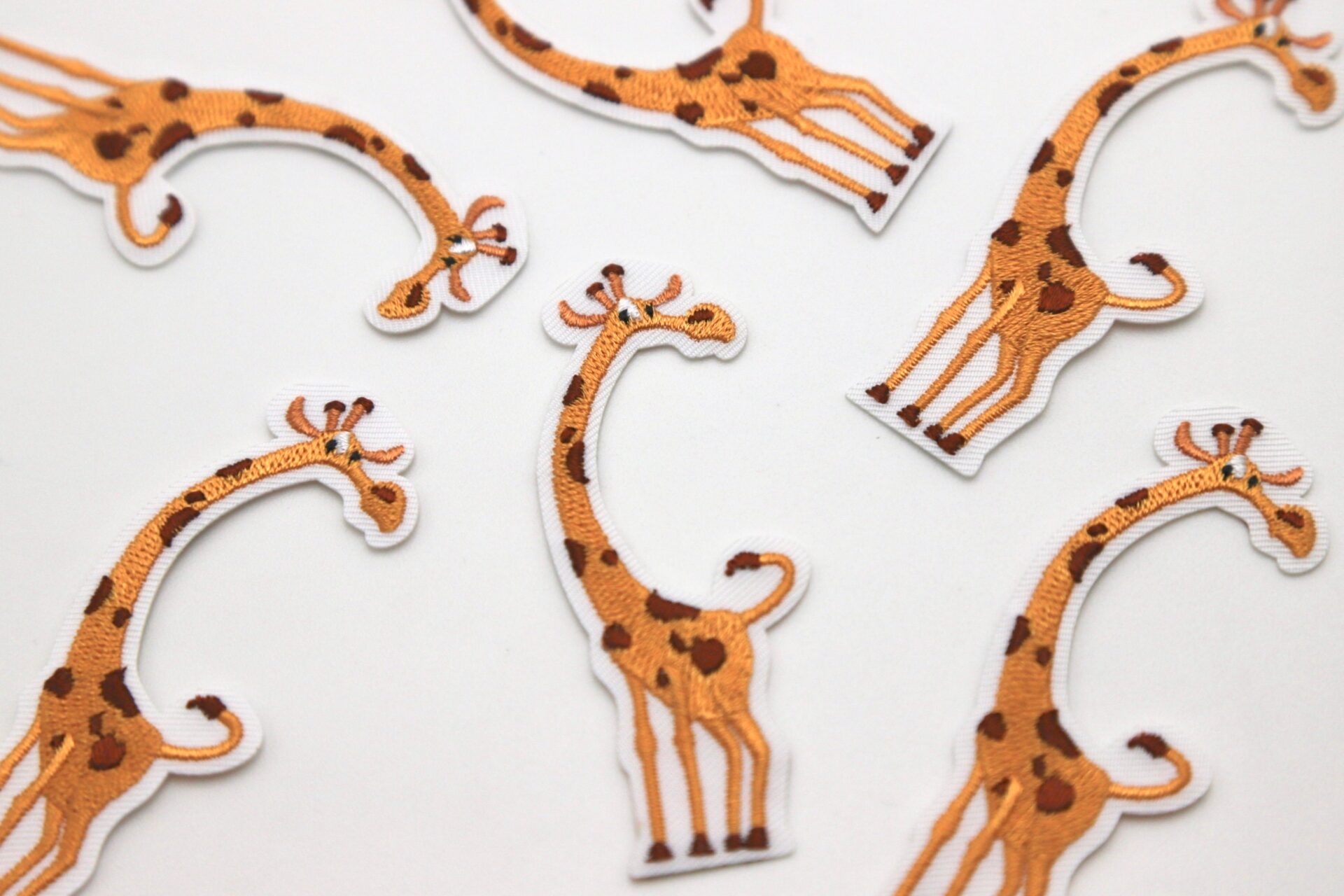 Quirky Animal Patches - Elephant, Giraffe, Cow, Frog | Dot To Dot Studio