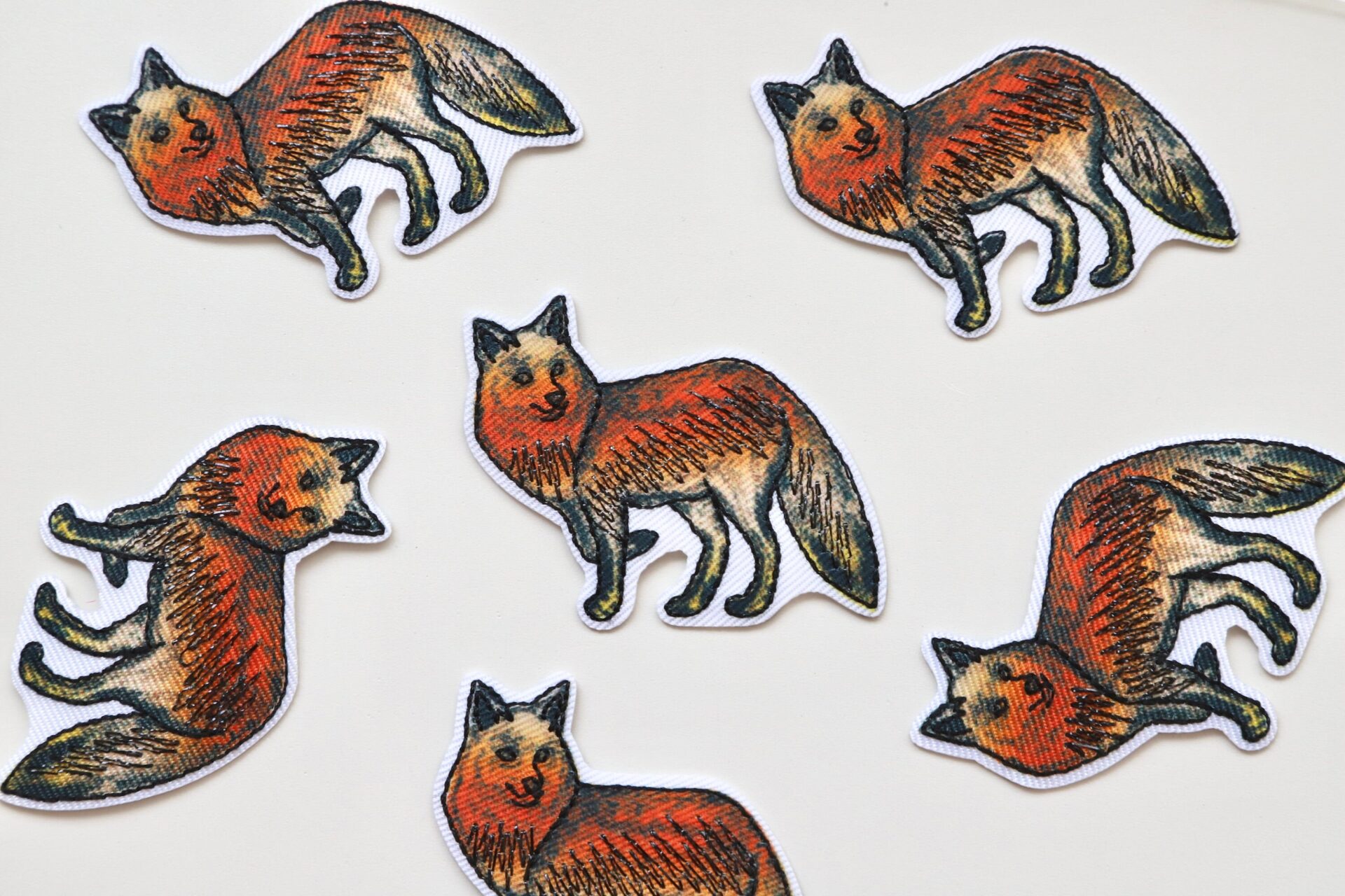 Fox Patch - Dot To Dot Studio