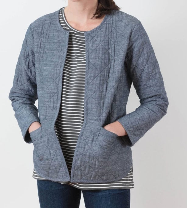 Tamarack Jacket Paper Sewing Pattern - Size 14-30 - Grainline Studio ...