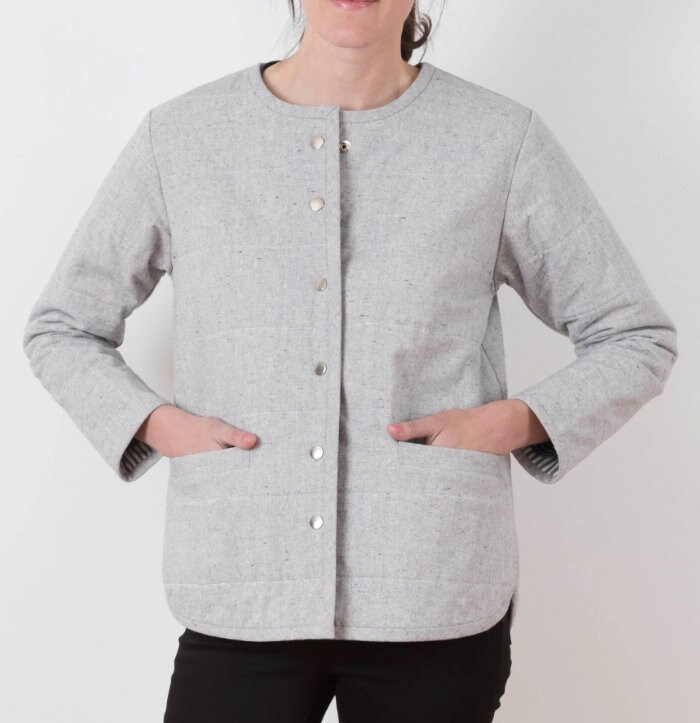 Tamarack Jacket Paper Sewing Pattern - Size 14-30 - Grainline Studio ...