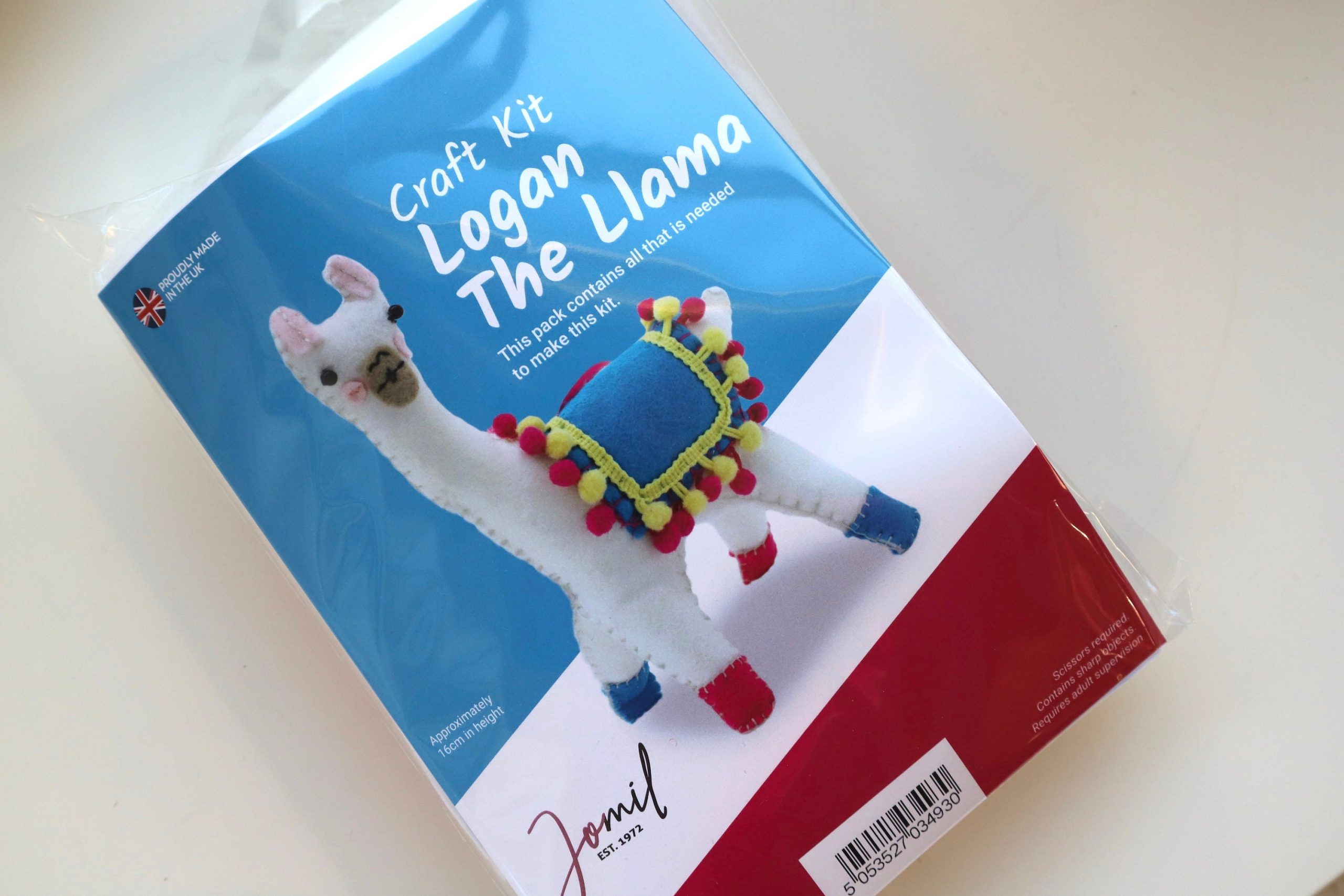Logan the Llama - Felt Craft Kit - Dot To Dot Studio