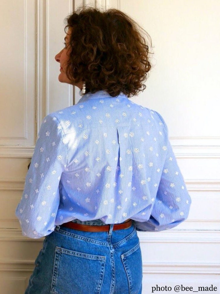 Ikatee Sewing Patterns - Alex Mum - Blouse or Dress - Paper Pattern ...