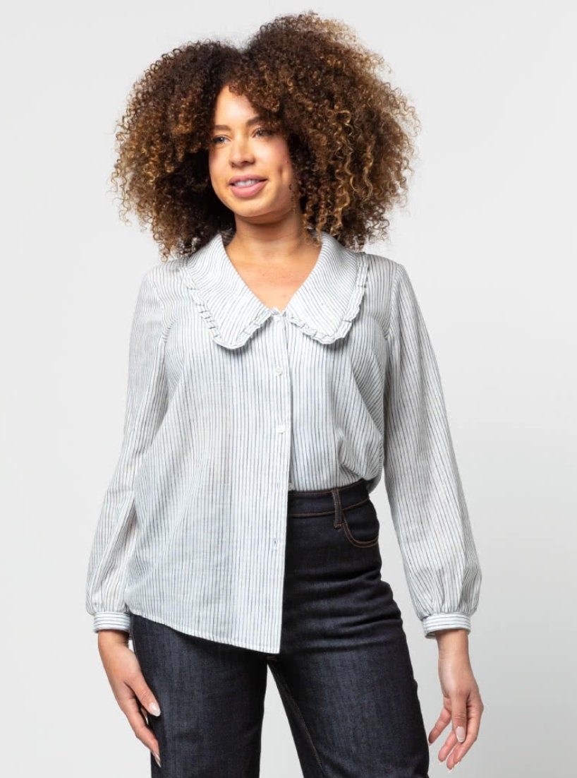 Style Arc - Kennie Woven Shirt - Paper Pattern - Sizes 4-16 or 18-30 ...