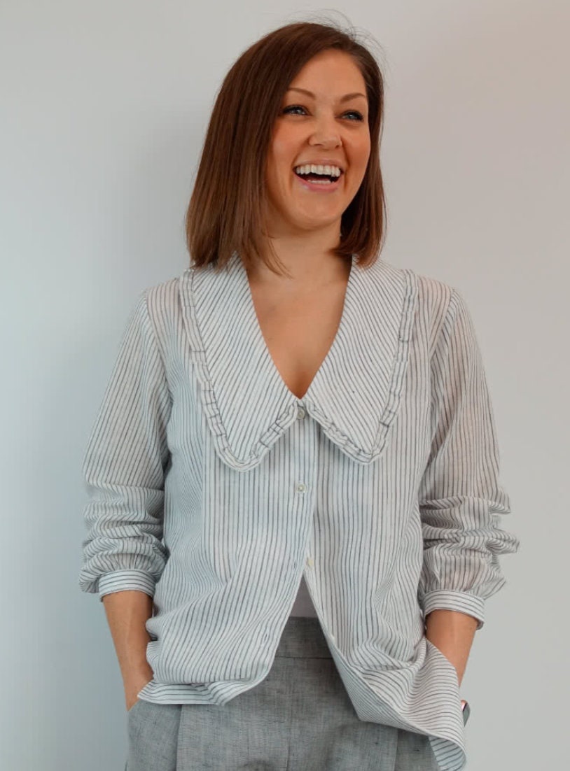 Style Arc - Kennie Woven Shirt - Paper Pattern - Sizes 4-16 or 18-30 ...