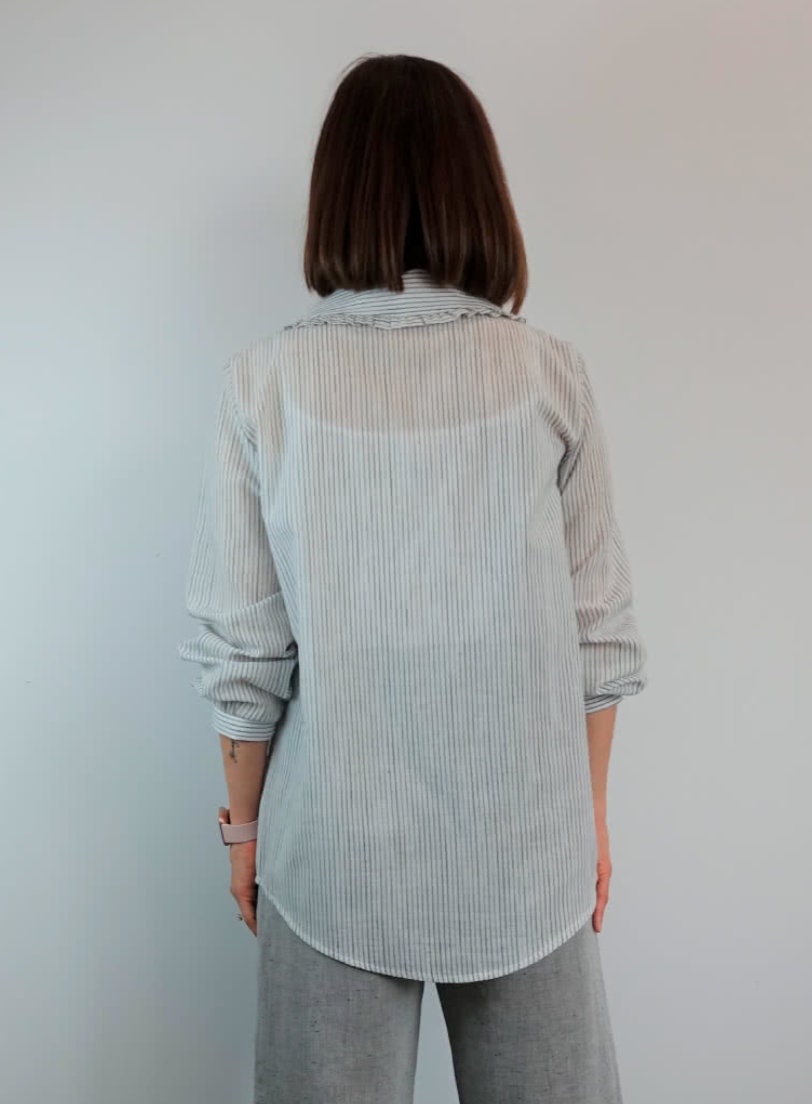 Style Arc - Kennie Woven Shirt - Paper Pattern - Sizes 4-16 or 18-30 ...