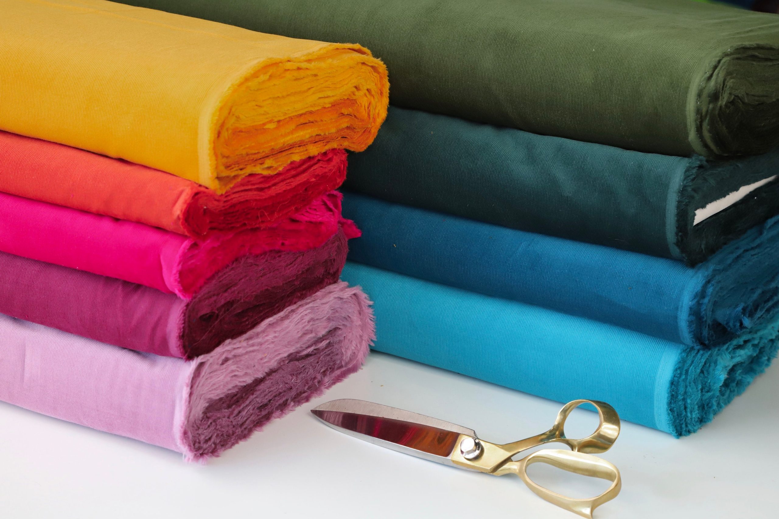 100% Cotton Baby Cord Fabric - 140cm Wide - Sold by Half Metre - Dusky ...