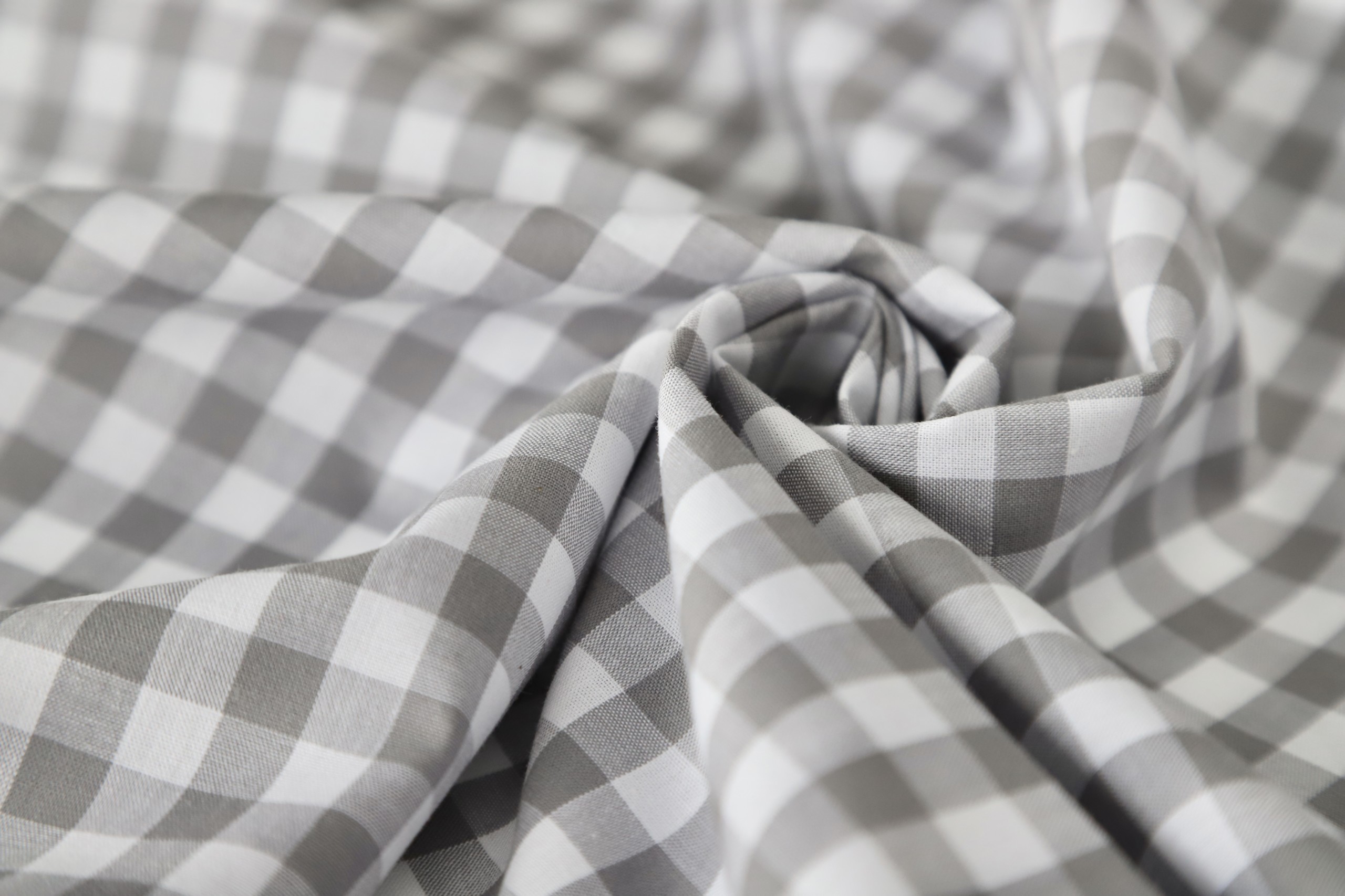 Gingham - Grey - Dot To Dot Studio