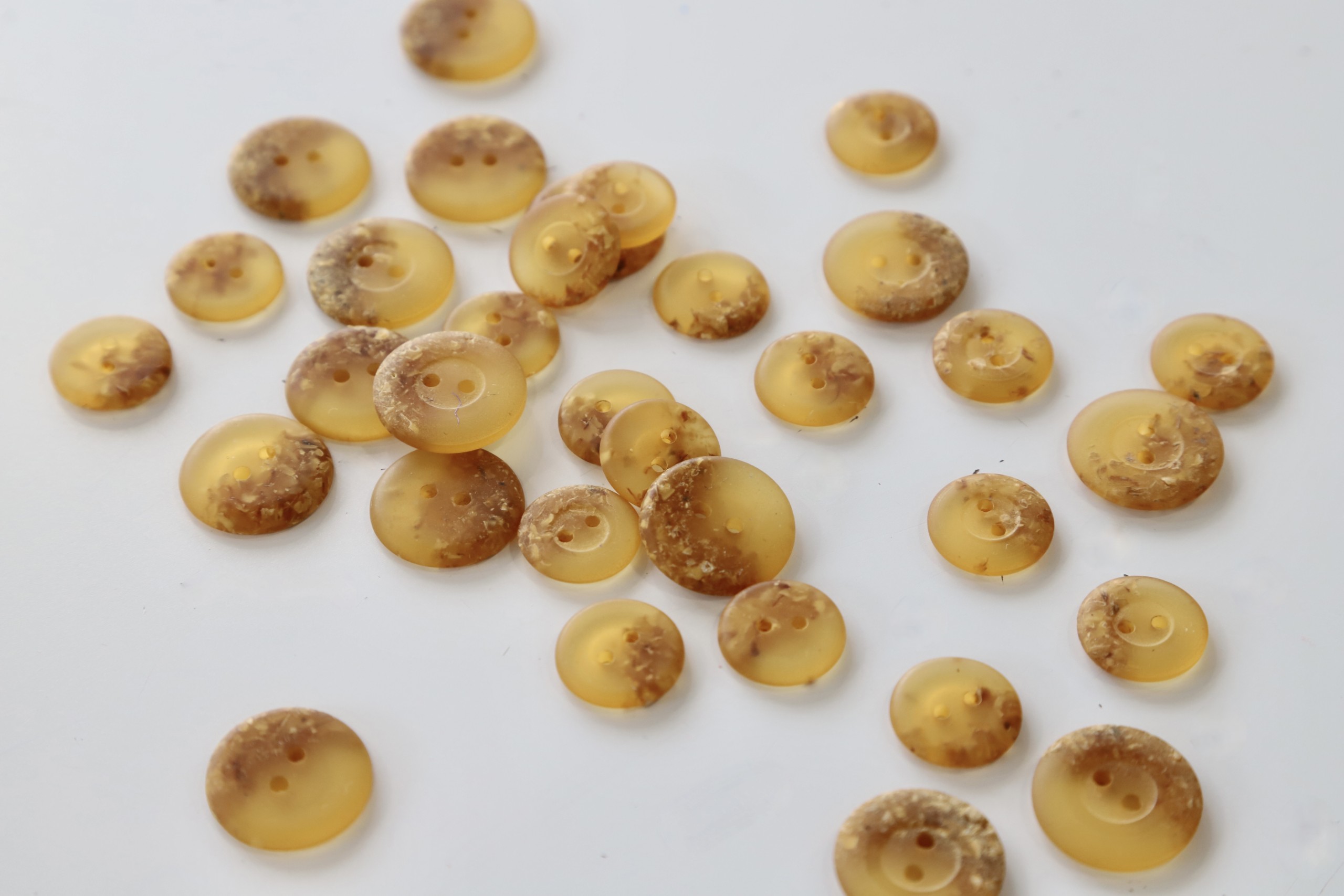 Sawdust Resin Buttons | Dot To Dot Studio