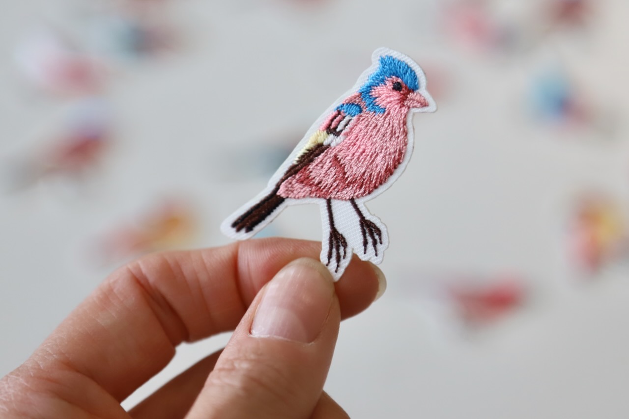 Delicate Bird Patches - Dot To Dot Studio