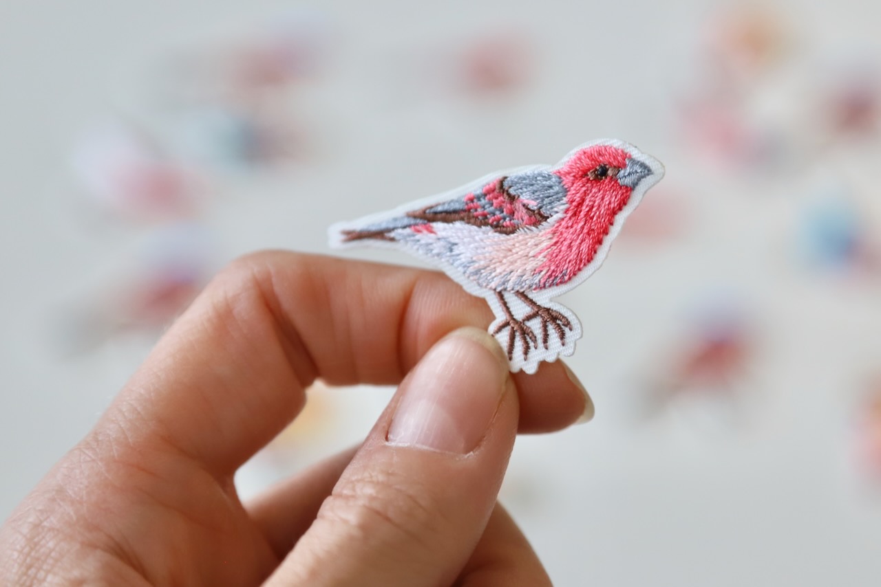 Delicate Bird Patches - Dot To Dot Studio
