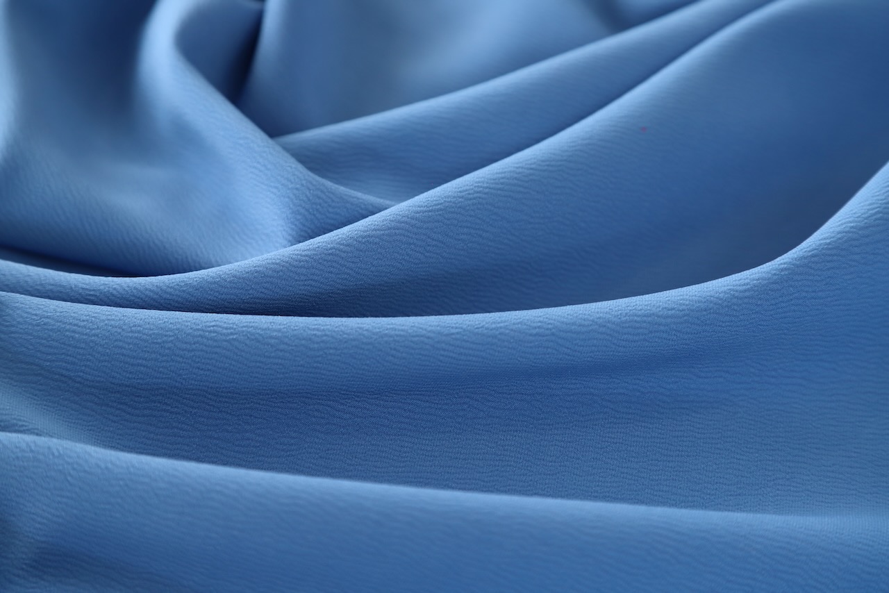 Sand Washed Crepe - Bluebell | Dot To Dot Studio