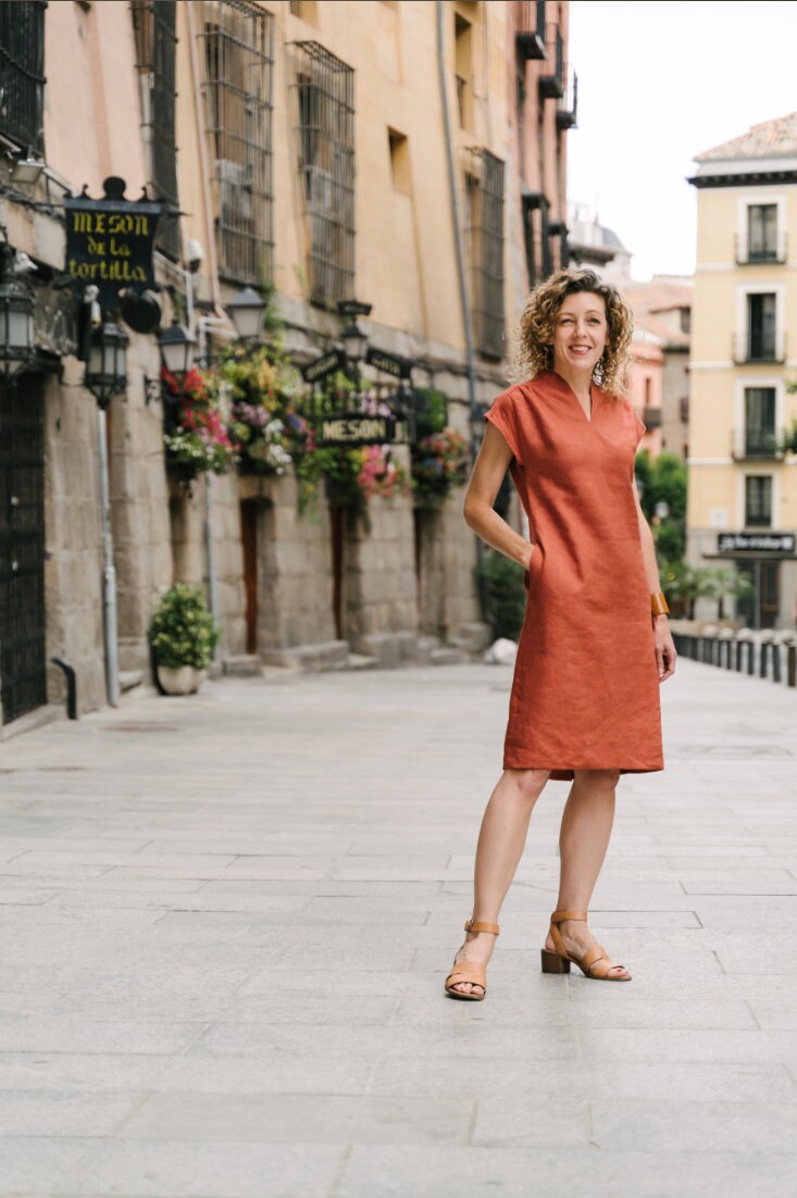 Fira Dress & Top Pattern by Liesl + Co - Paper Pattern - Sizes 0-20 ...