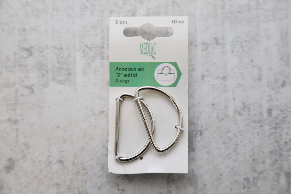 Silver 'D' Rings - Various Sizes | Dot To Dot Studio