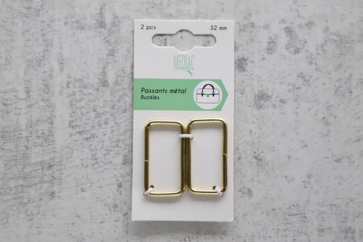 Gold Metal Rectangles - Various Sizes - Dot To Dot Studio
