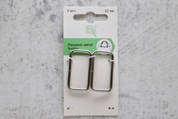 Silver Metal Rectangles - Various Sizes - Dot To Dot Studio