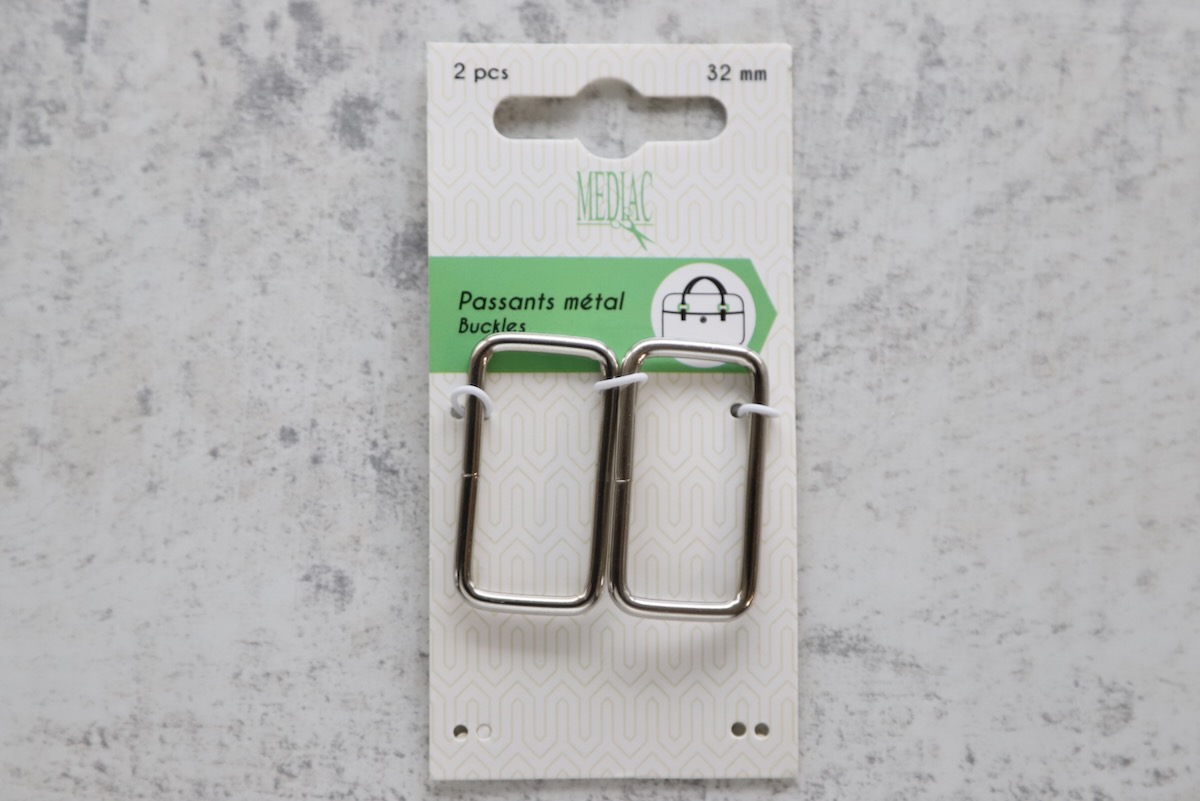 Silver Metal Rectangles - Various Sizes - Dot To Dot Studio