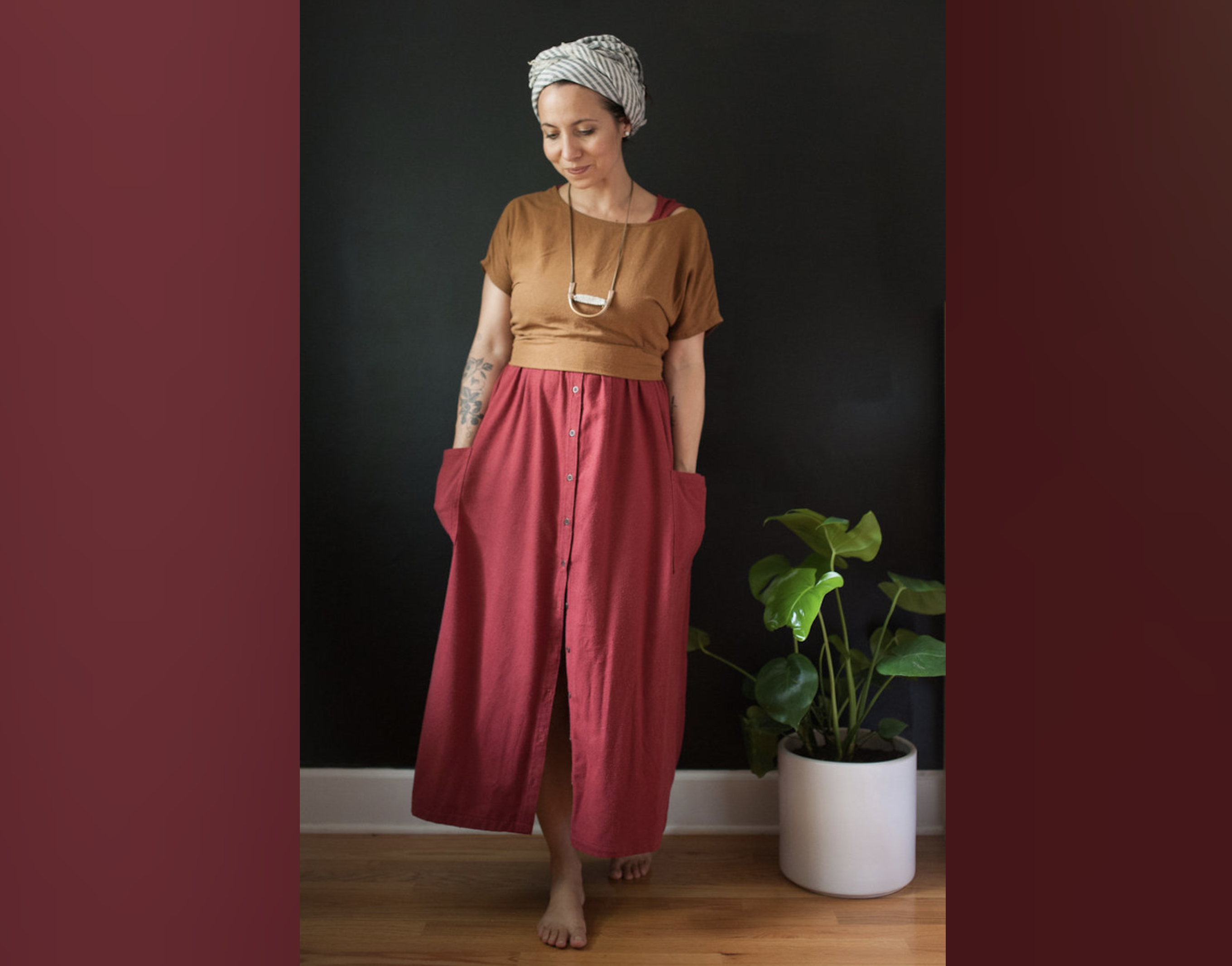 Sew Liberated - Strata Top - Paper Pattern - Dot To Dot Studio