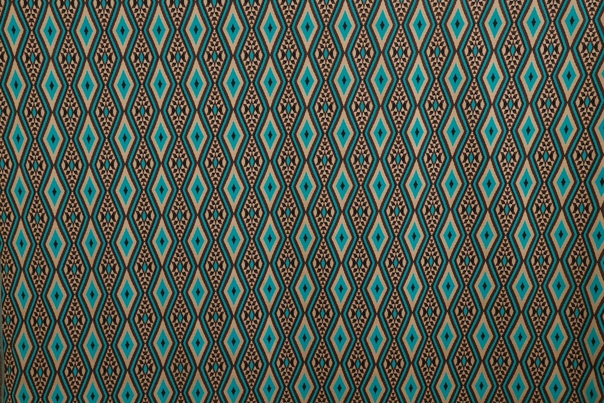 Retro Jersey - Jade Diamonds | Dot To Dot Studio