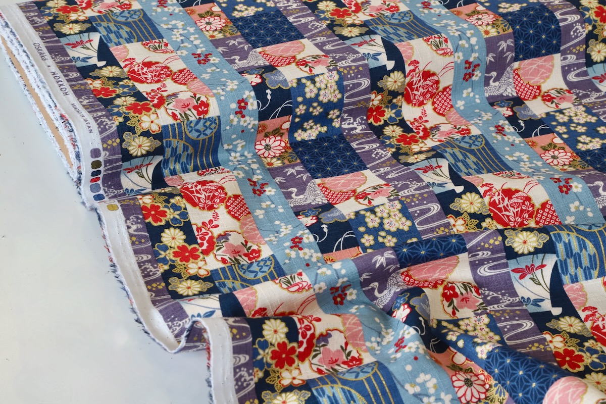 Sutoraipu Patchwork - Japanese Cotton - Dot To Dot Studio