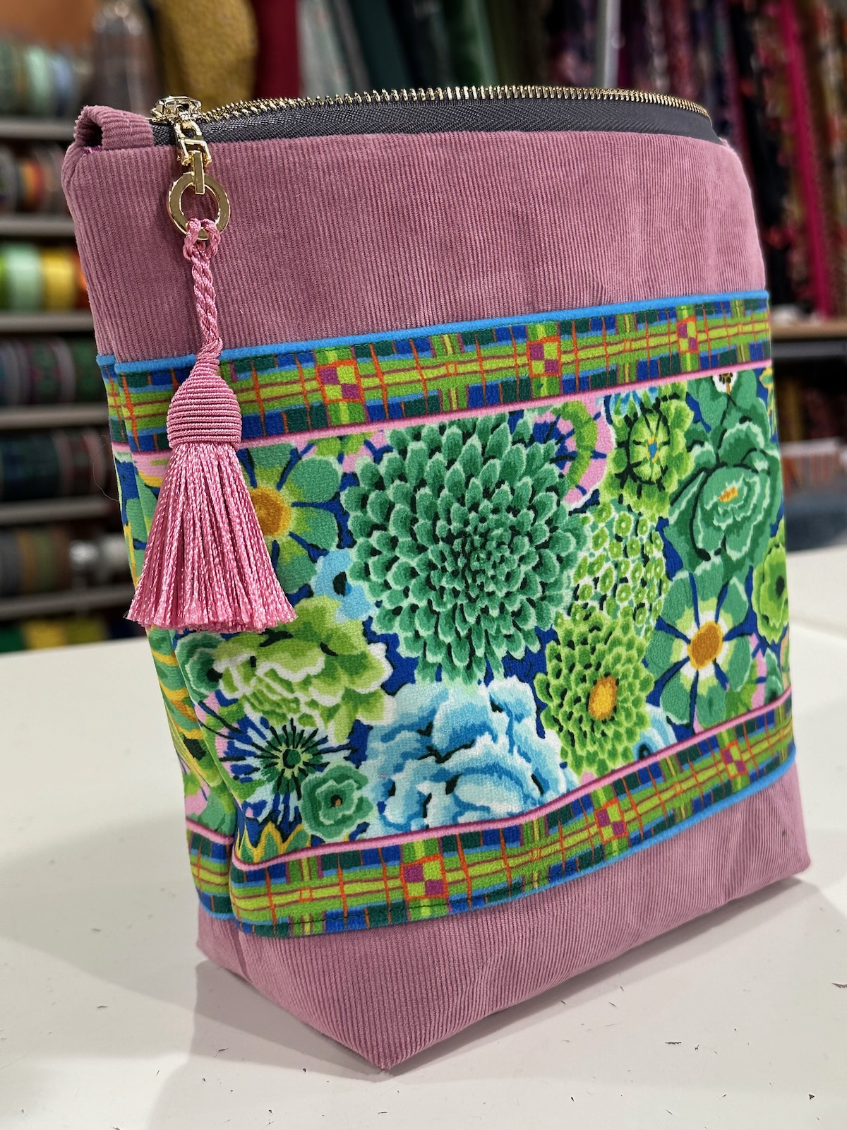 Velvet Zippy Bag Kit 4 - Sugar Skulls | Dot To Dot Studio