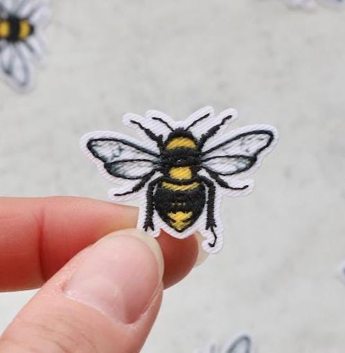 Embroidered Bee Motif | Dot To Dot Studio