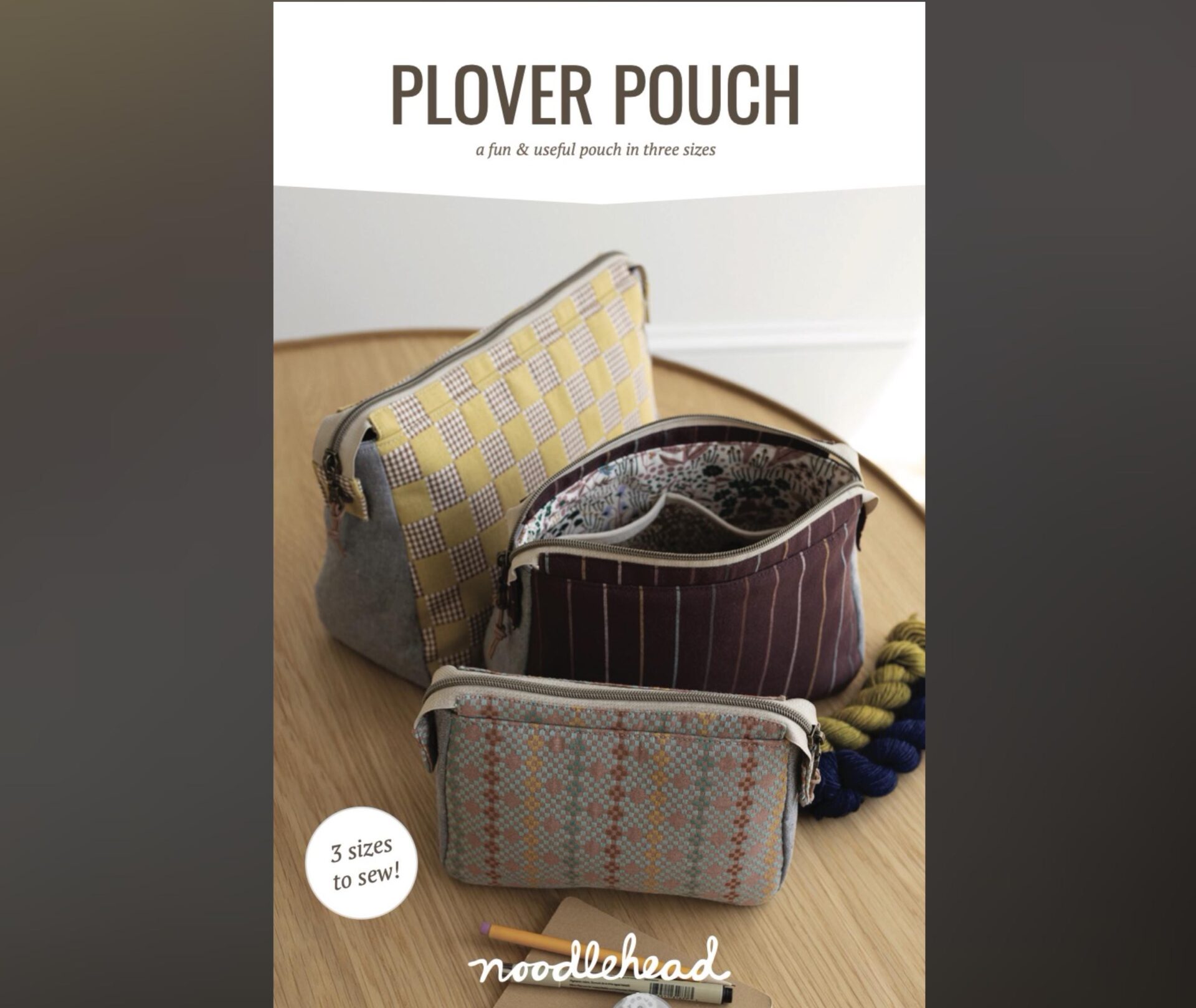 Plover Pouch - Noodlehead Patterns | Dot To Dot Studio