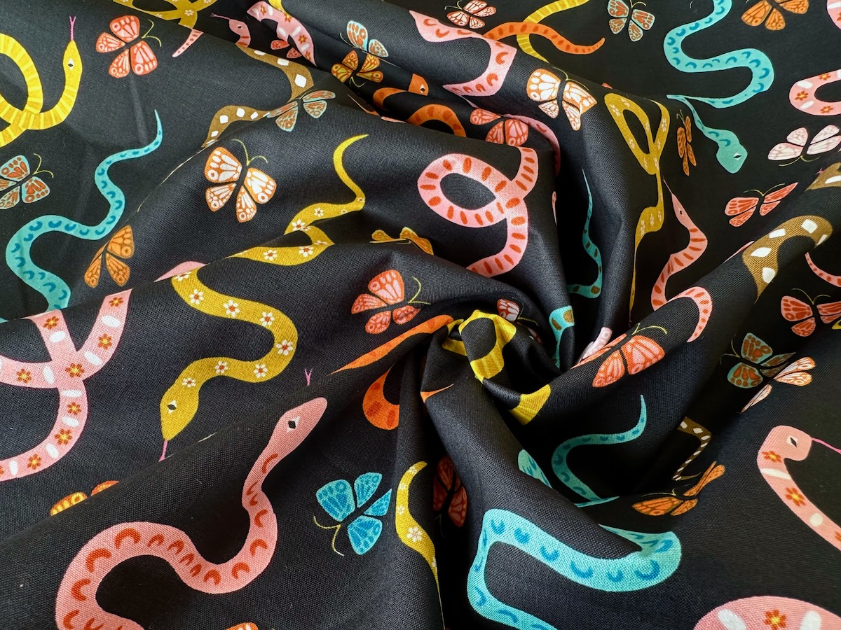 Ruby Star Society - Ooh Lucky Lucky Garden Snake Black | Dot To Dot Studio